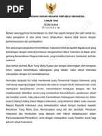 Teks UUD 1945 PDF Untuk Upacara | PDF