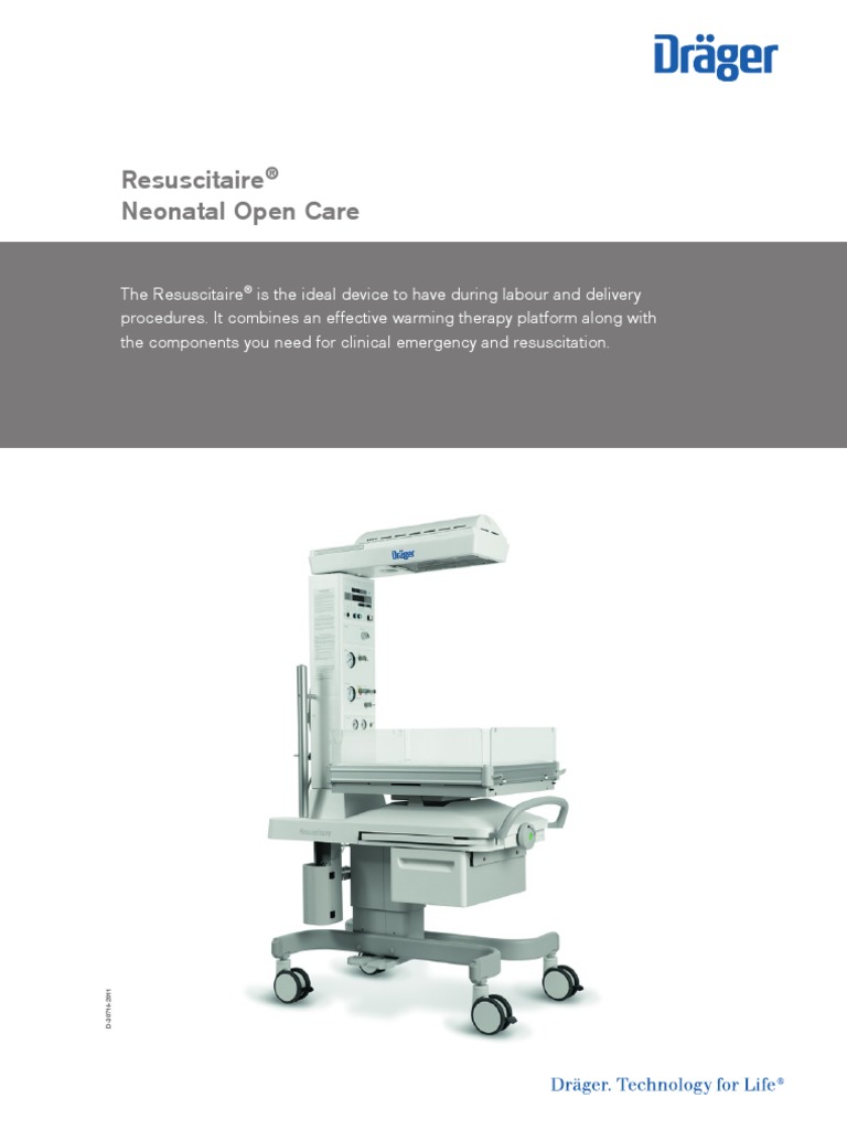 Resuscitaire Neonatal Open Care | PDF | Equipment