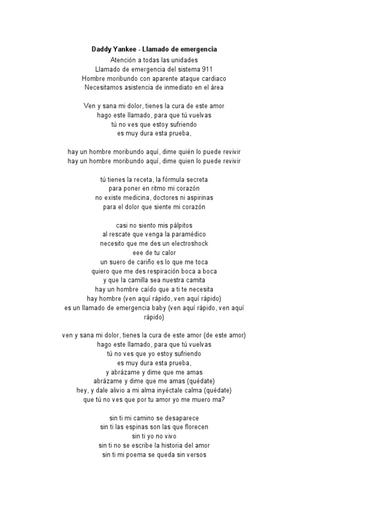 Daddy Yankee Pdf Amor