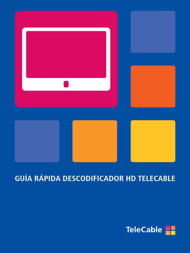 Guia Rapida Decodificador HD Telecable | PDF | Control remoto | Televisión