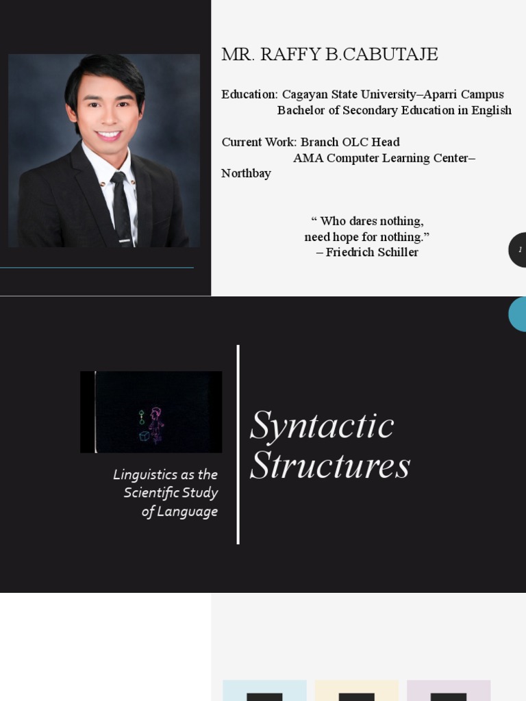 Syntactic Structures | PDF | Syntax | Phrase