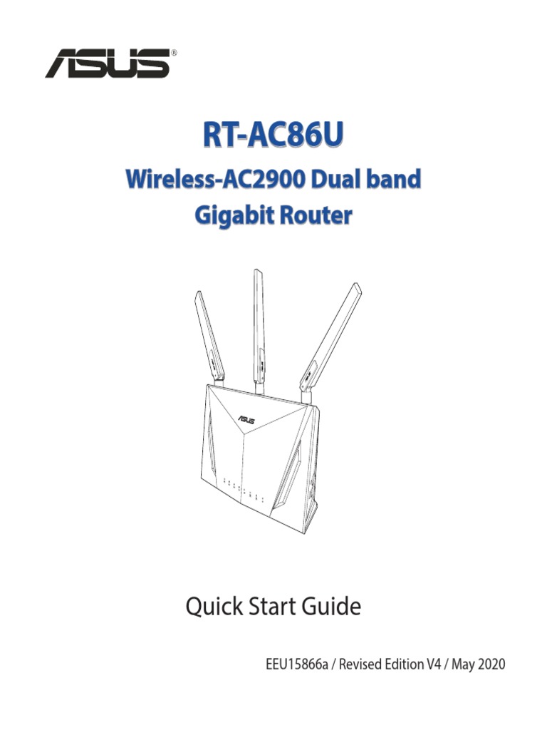 Router Asus RT-AC86U User Guide | PDF | Computer Network | Computer ...