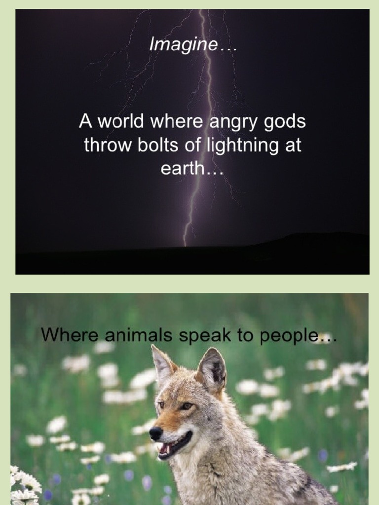 Myths and Legends: Key Features Explained | PDF | Storytelling | Legends