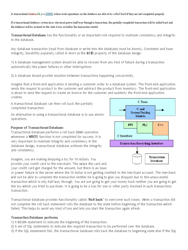 Transactional Database Pdf Database Transaction Databases 2524