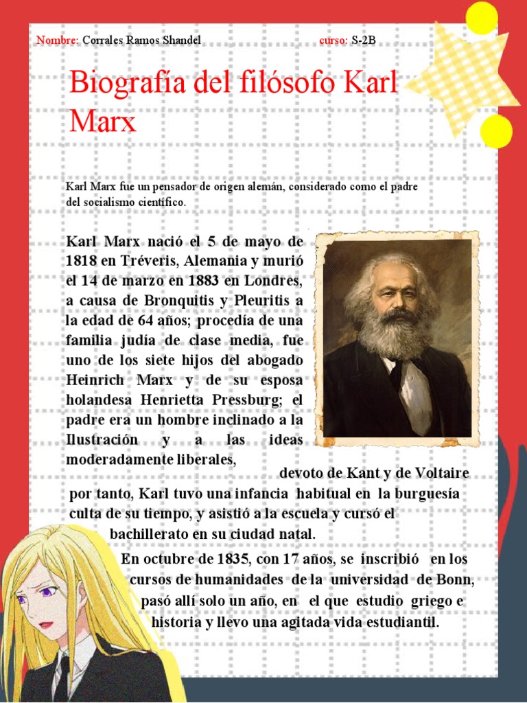 Biografía de Karl Marx: Vida y Pensamiento | PDF | Karl Marx ...