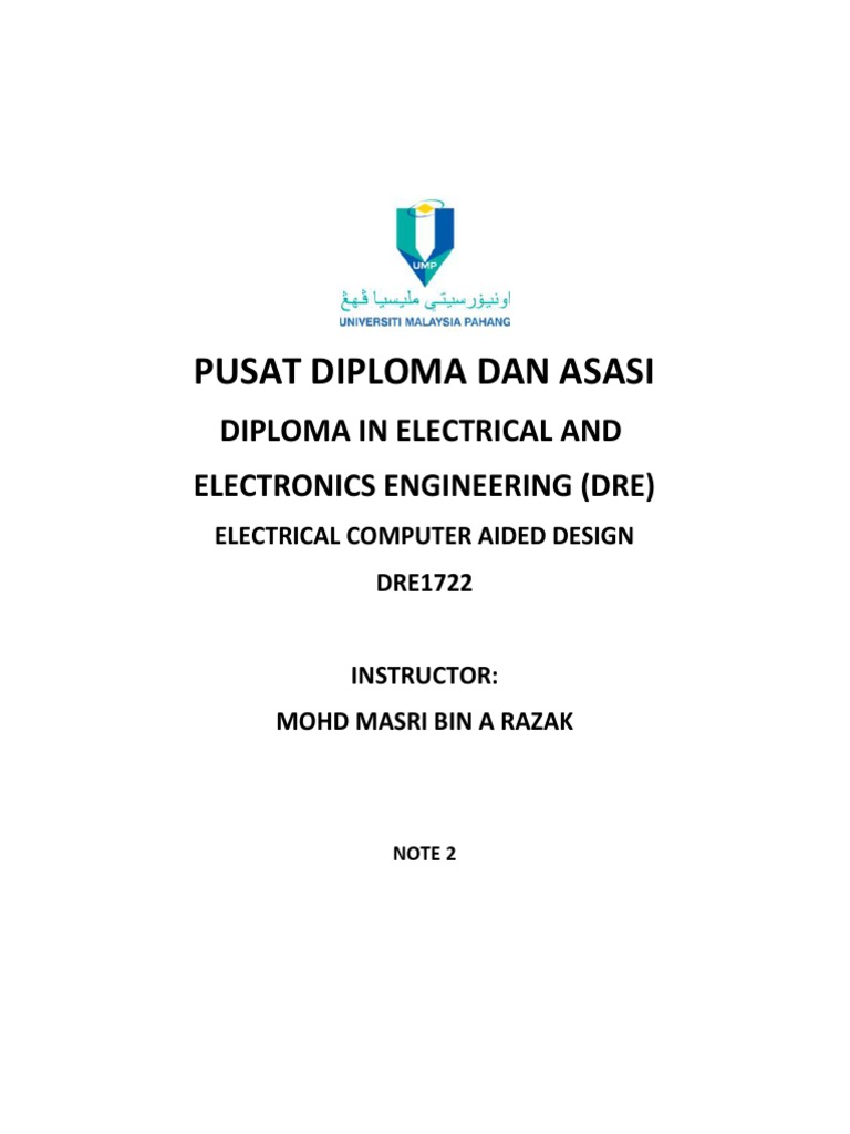 Pusat Diploma Dan Asasi: Diploma in Electrical and Electronics ...