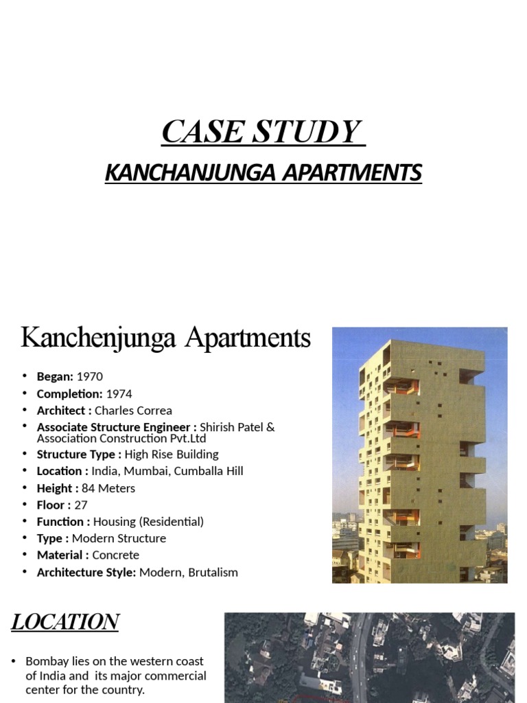 Case Study Kanchajunga Apartments | PDF | Apartment | Concrete