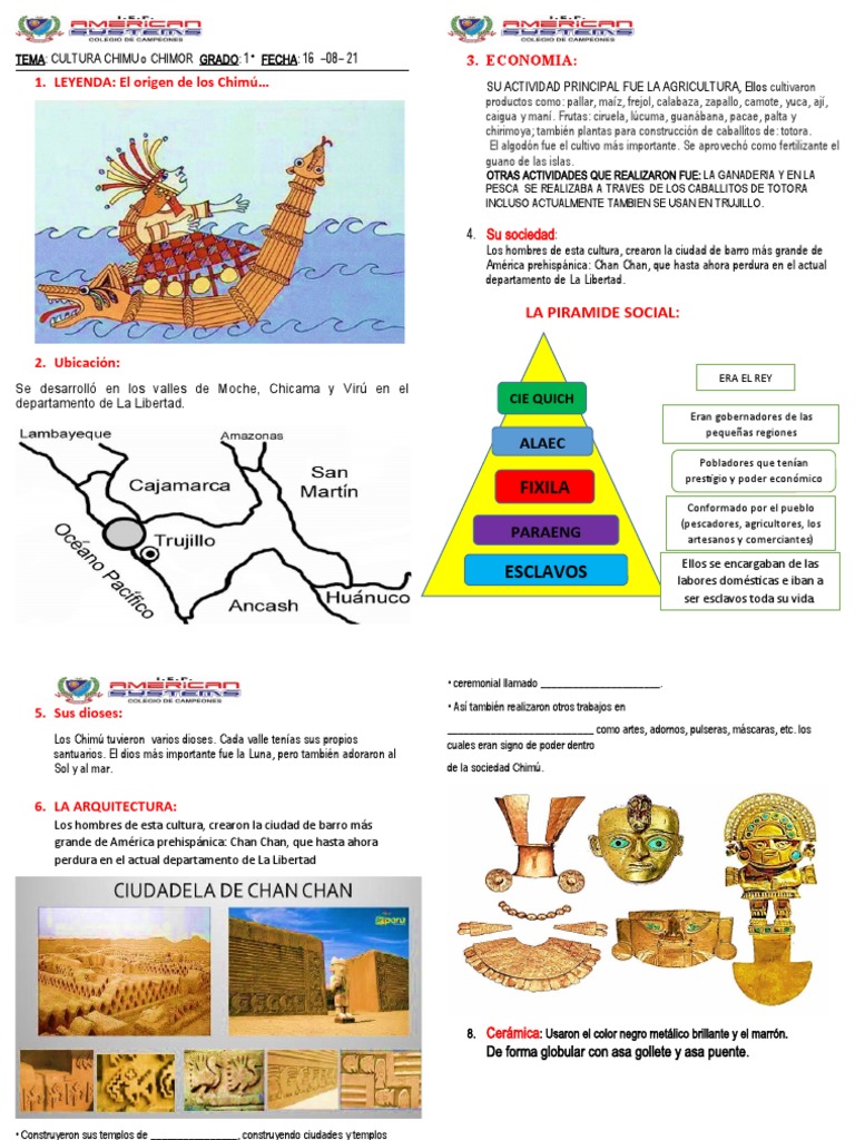 CULTURA CHIMU O CHIMOR 2021 Agosto | PDF