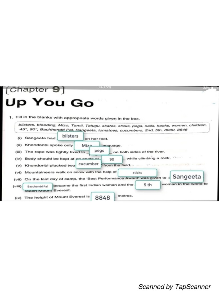 5th Evs Lesson 9 | PDF
