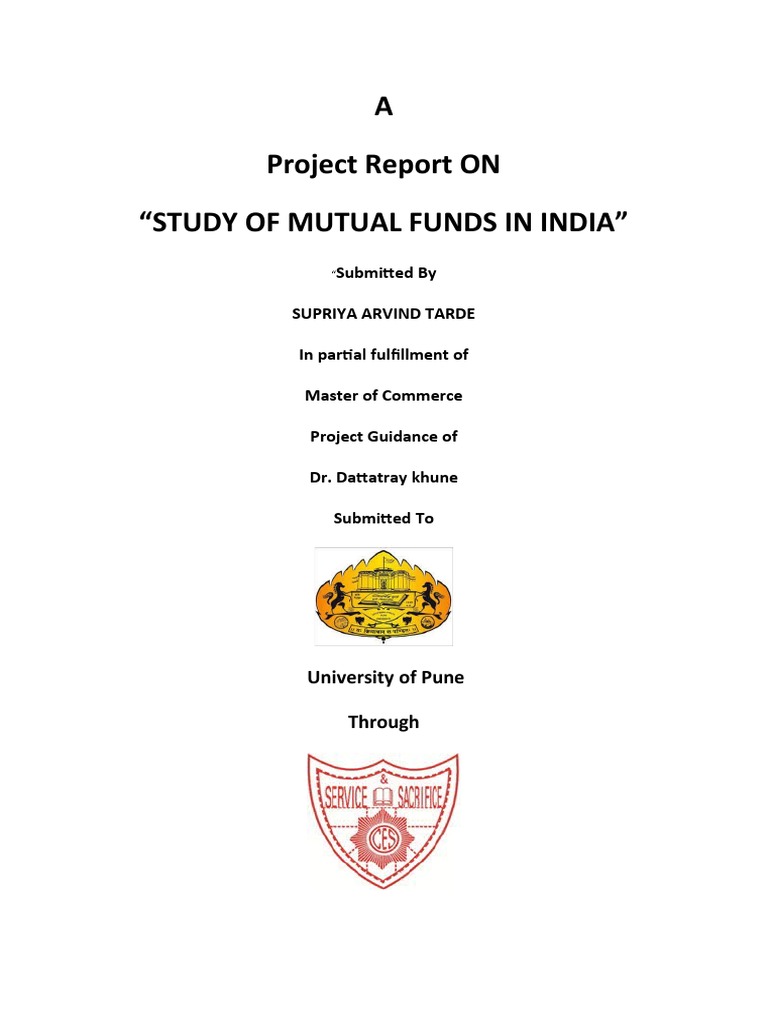 Mutual Funds Project | PDF | Investing | Mutual Funds
