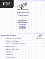 RC Plane Design Parameters Guide | PDF | Technology & Engineering