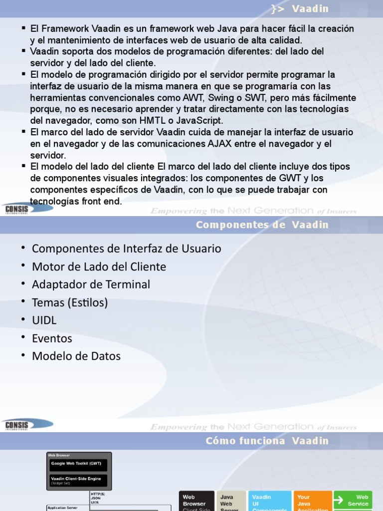 Vaadin Framework Review | PDF | Software de la aplicacion | Red mundial