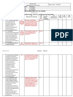 Dock Audit Check Sheet | PDF