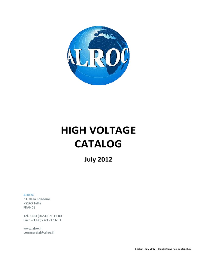 Alroc High Voltage Tools Catalog 2012 | PDF | Semiconductors ...