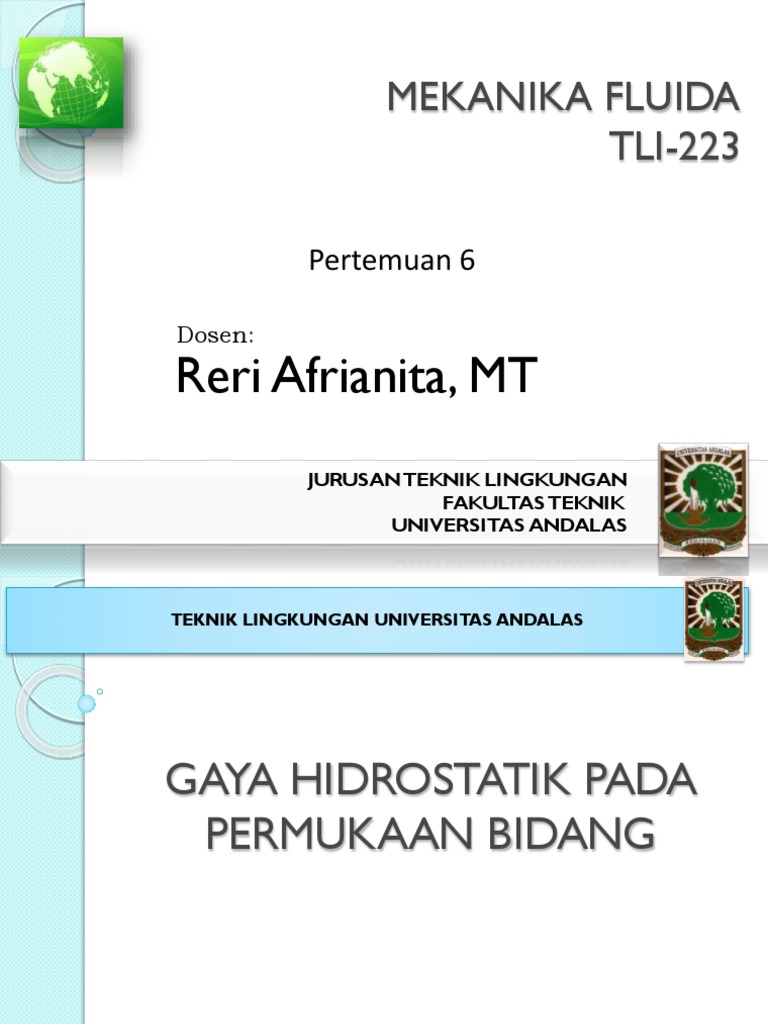 Gaya Hidrostatik | PDF