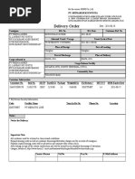 Bill of Landing Evergreen Line | PDF | Cargo | Bill Of Lading
