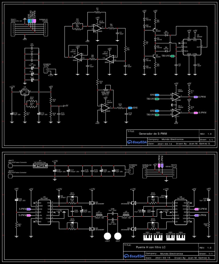 Diagrama Esquemático | PDF