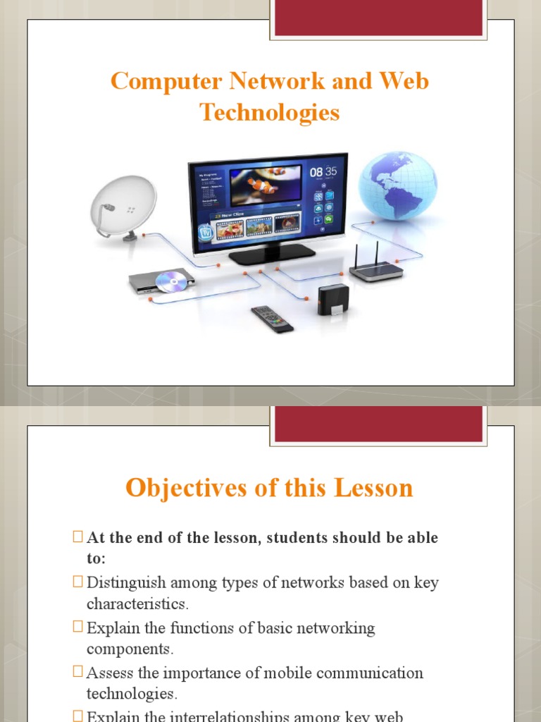 Computer Network and Web Technology | PDF | World Wide Web | Internet & Web