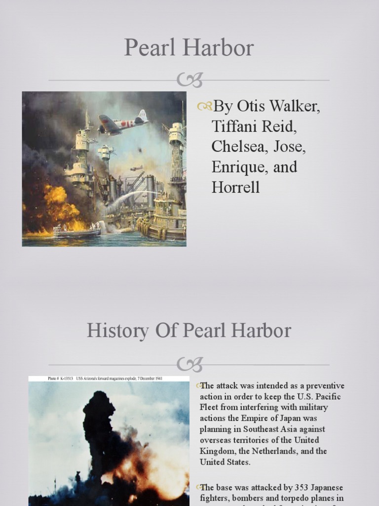 Pearl Harbor | PDF | Attack On Pearl Harbor | Warfare