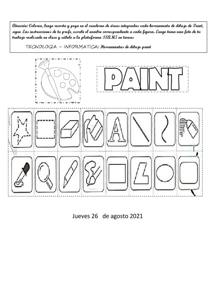 Actividad Paint-5 | PDF | Arte
