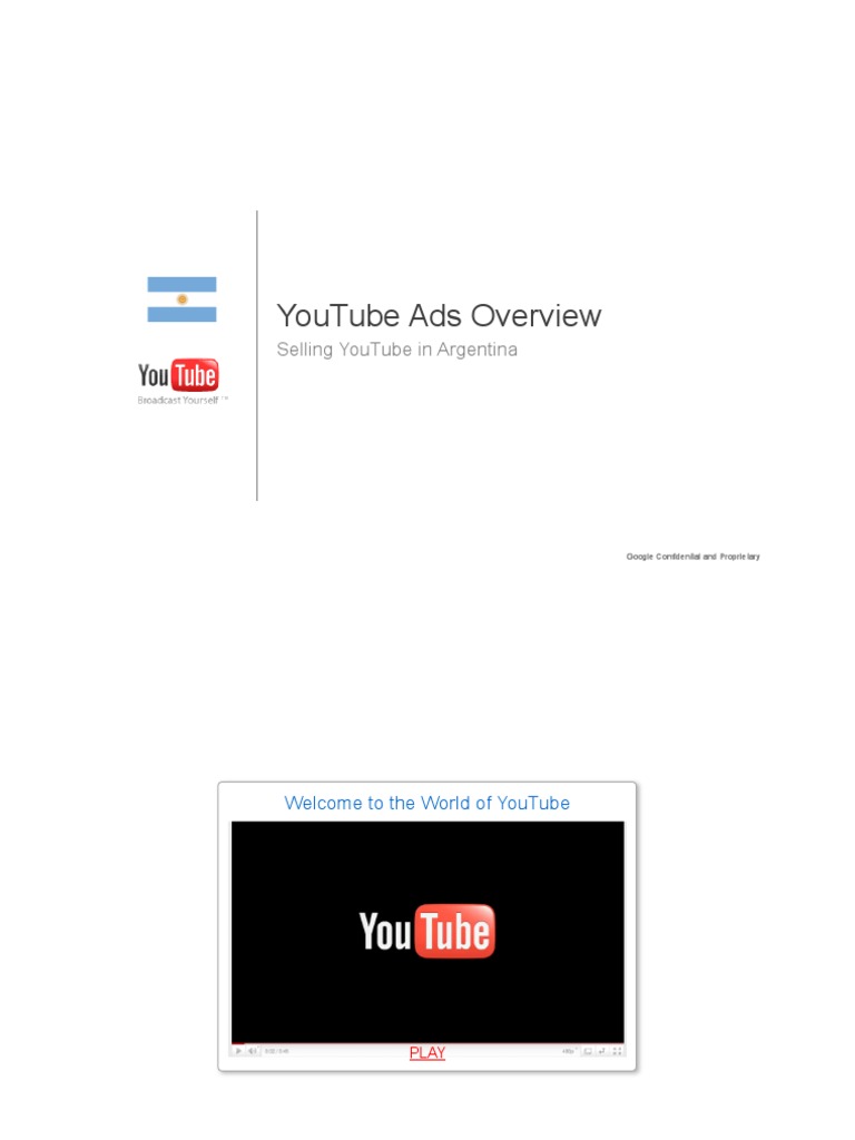YT - Formatos Disponibles | PDF | Ad Words | You Tube