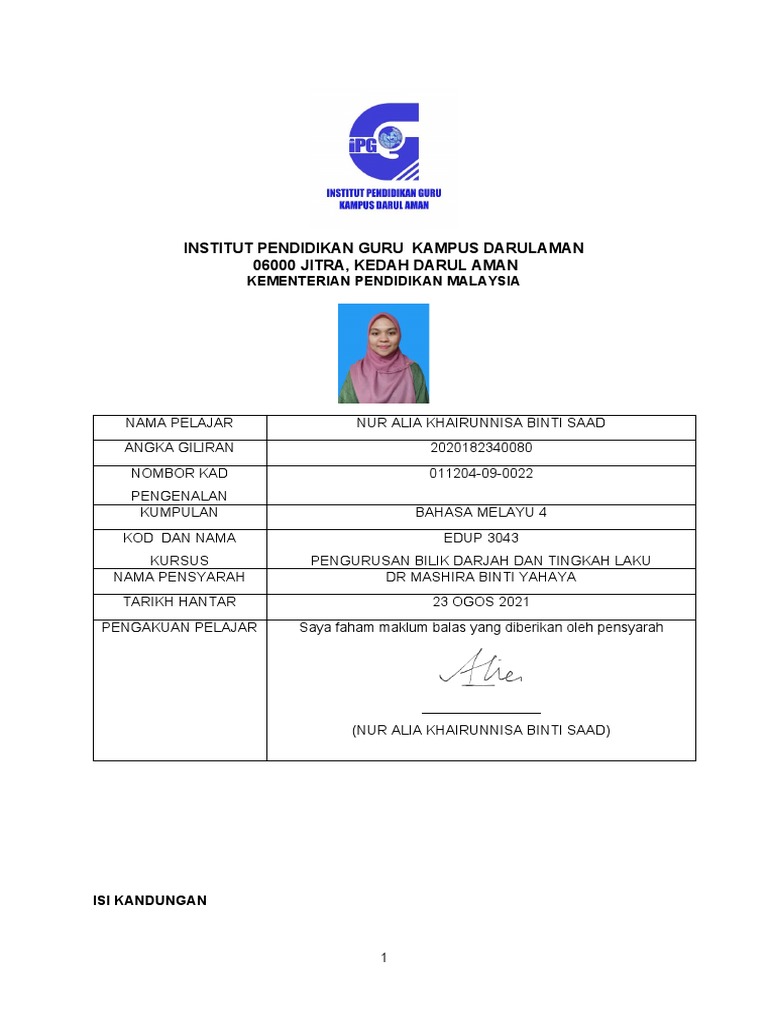 Tugasan 2 Edup 3043 | PDF