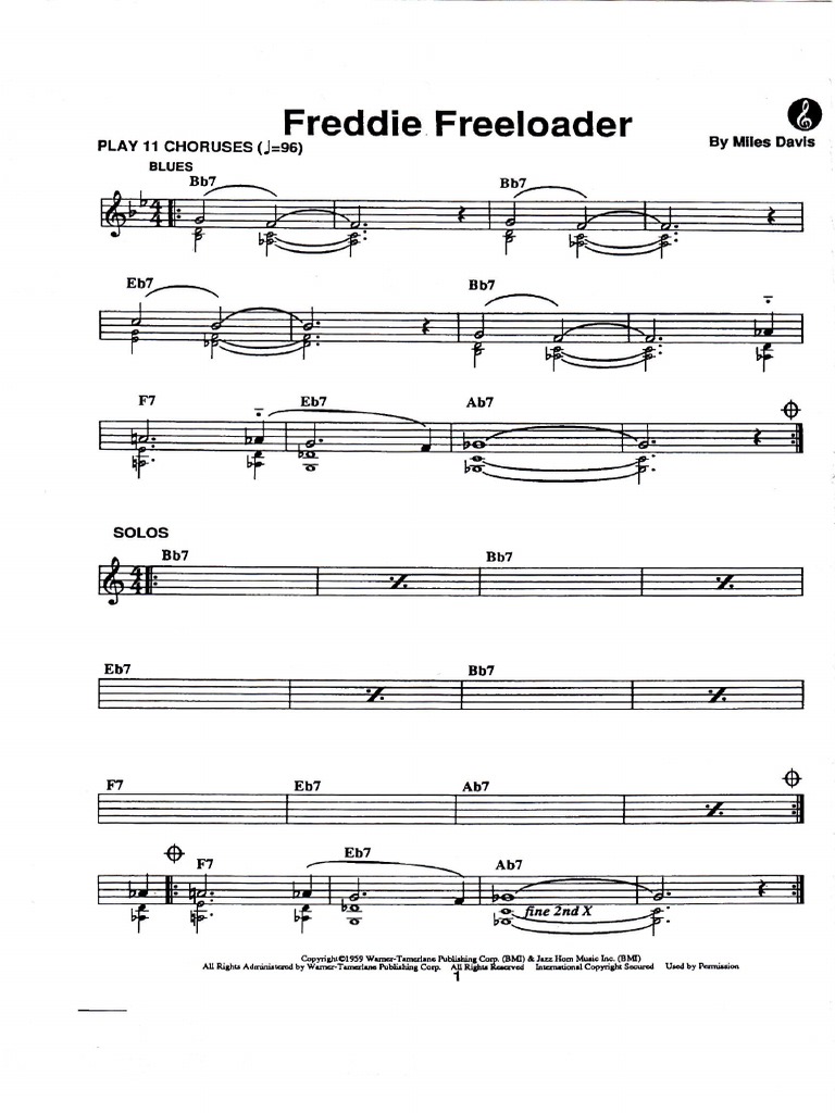 Freddie Freeloader | PDF