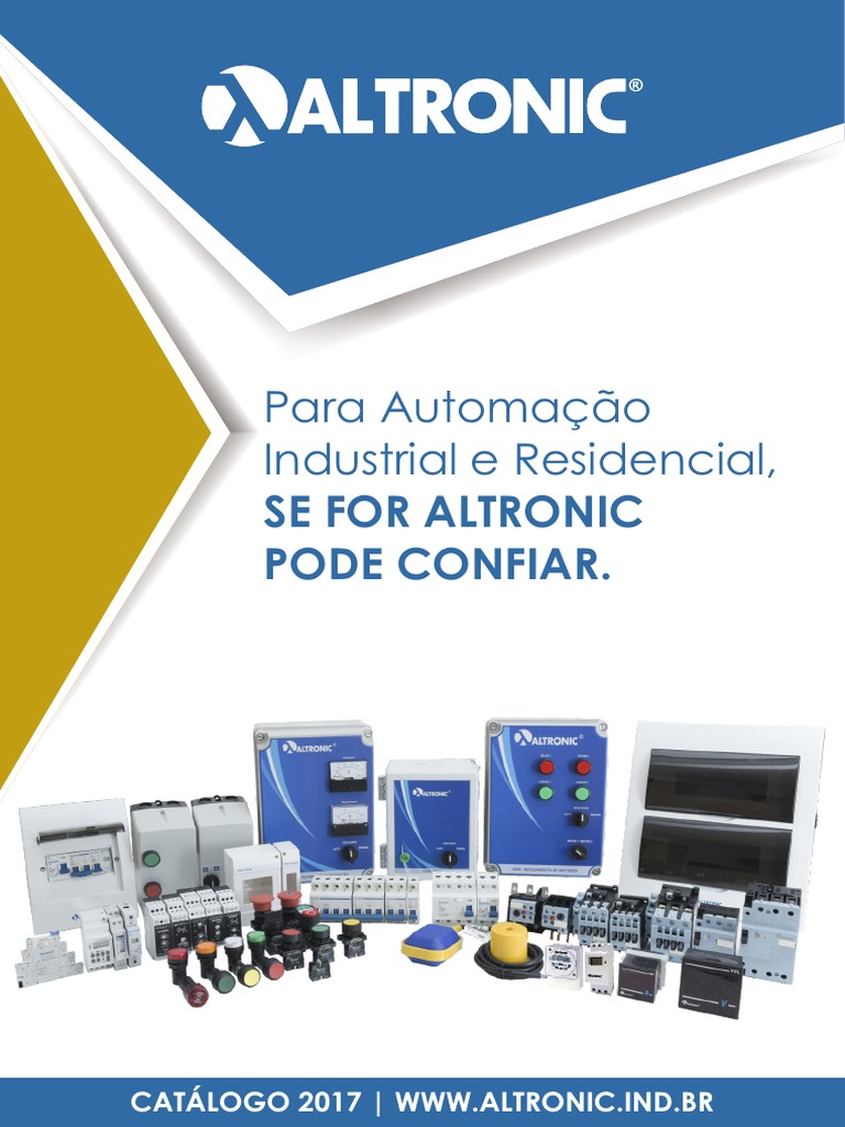106 - Catalogo Completo Altronic | Download grátis PDF | Relé ...