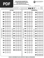 Hoja de Respuestas MEJOREDU | PDF