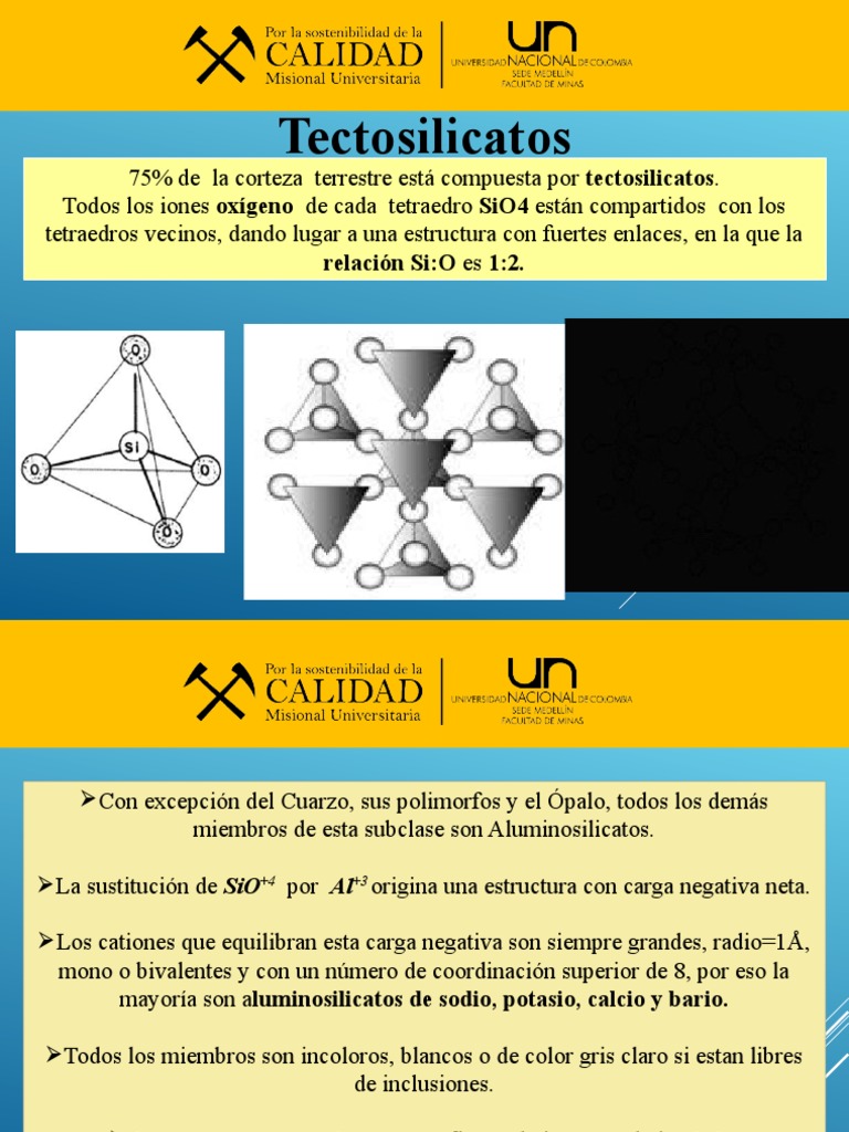 7 Tectosilicatos | PDF | Cuarzo | Minerales