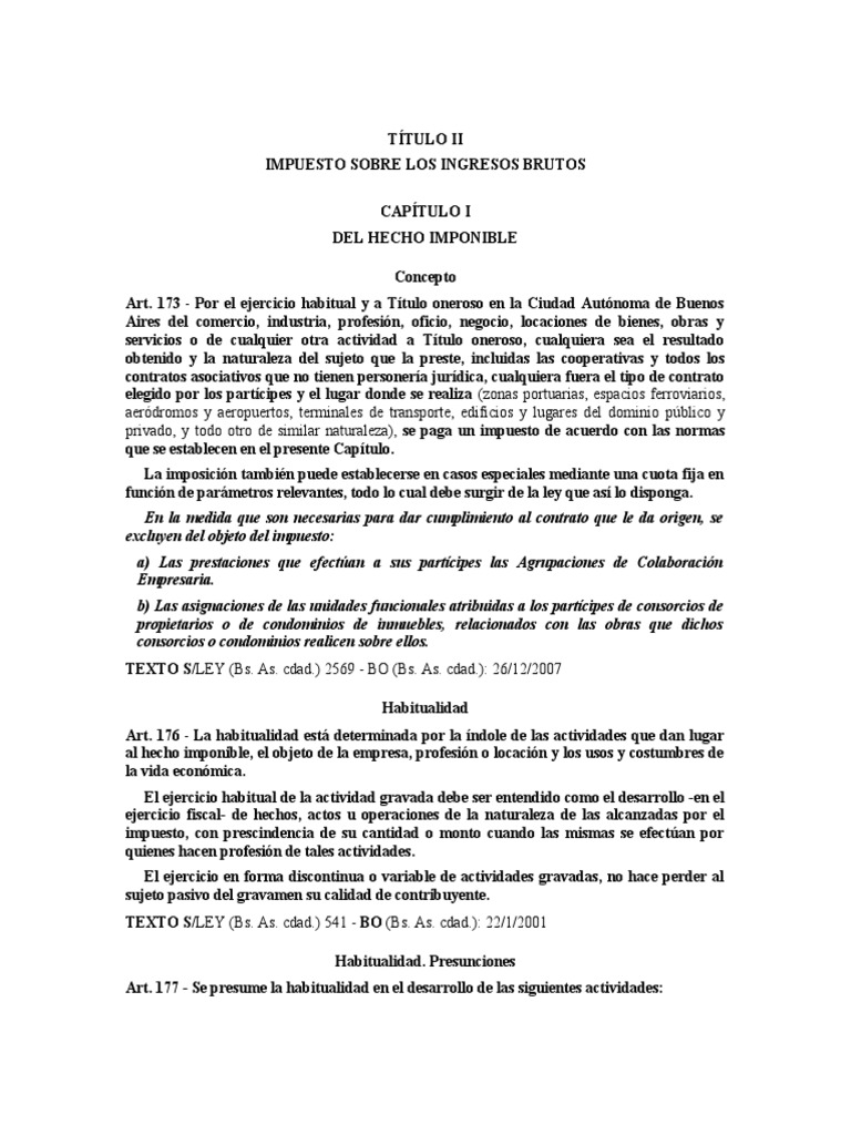 2020 Ingresos Brutos CABA | PDF | Reaseguro | Impuestos