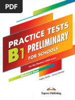 Ready For B1 Preliminary For Schools Practice Tests ANSWER KEYS | PDF ...