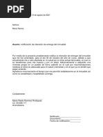 Carta de Autorización de Ingreso | PDF | Derecho