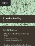 Short Stories, Henry Slesar, Examination Day | PDF