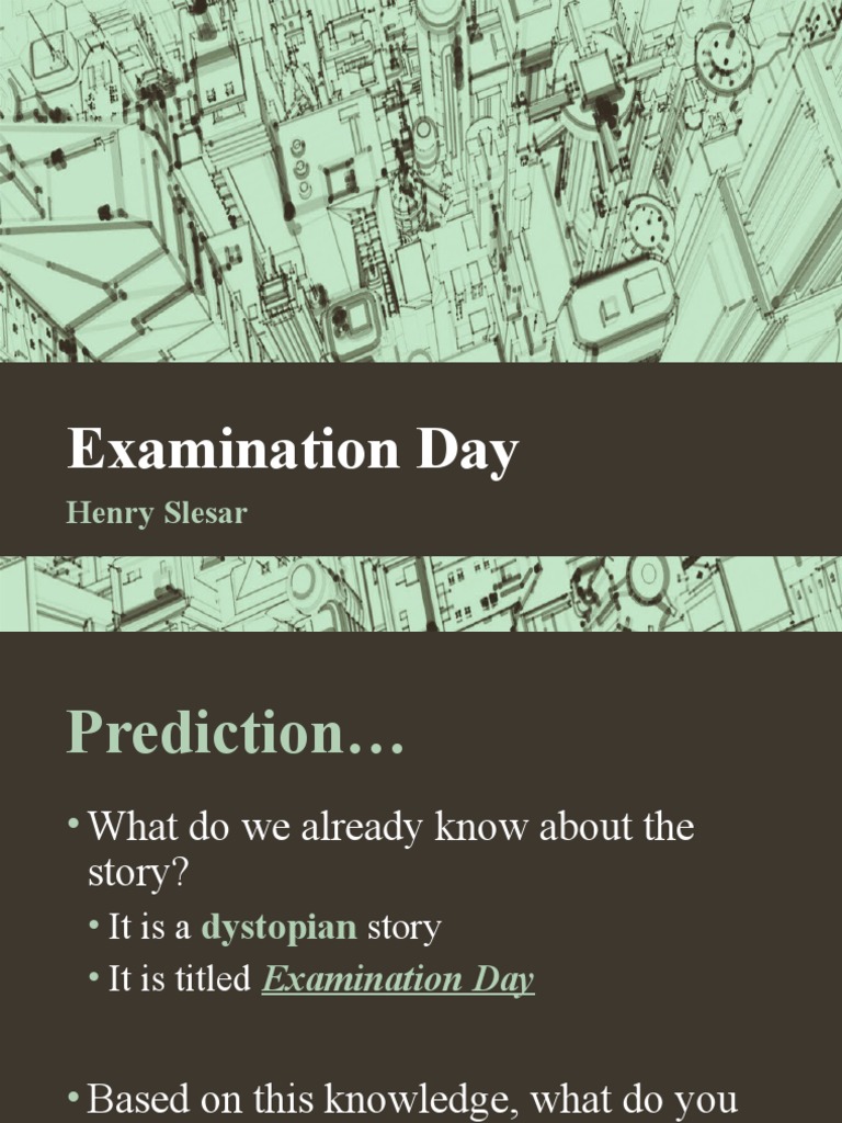 Examination Day Slesar | PDF