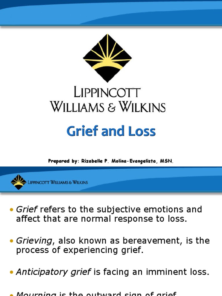 Ief and Loss | PDF | Grief | Psychology