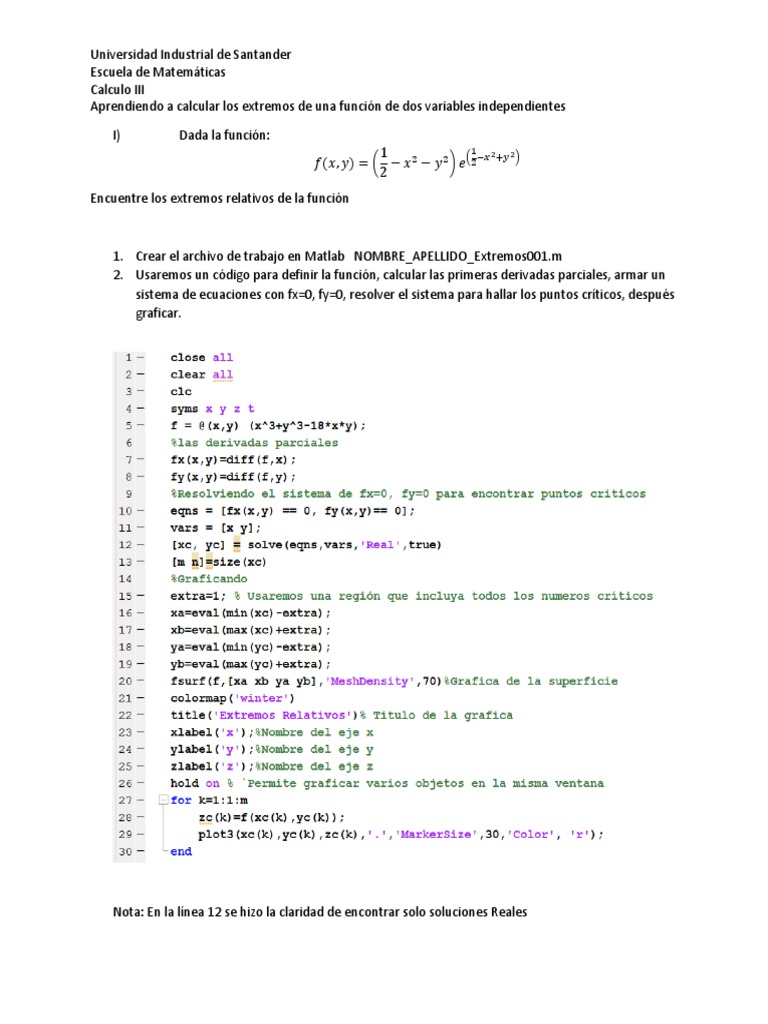 C3 Asignacion 2 | PDF | Cálculo | Función (Matemáticas)