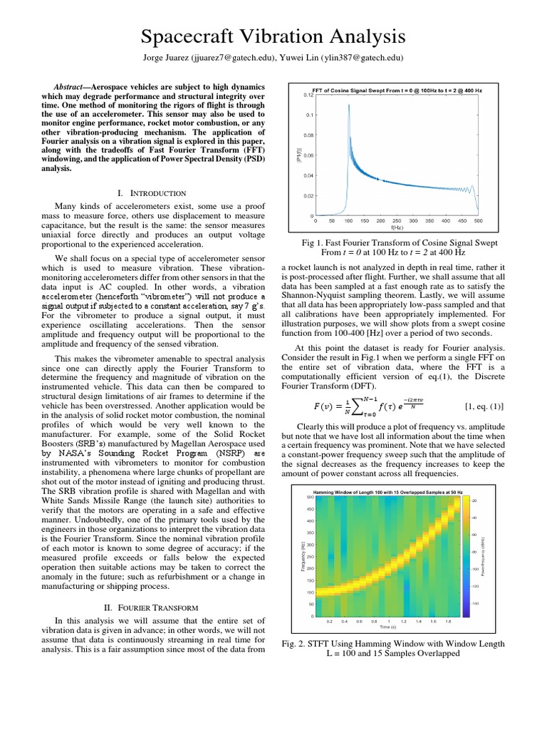 Fourier - Vibration | PDF | Signal Processing | Telecommunications ...