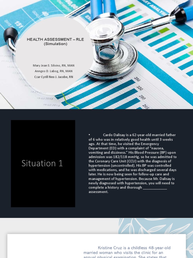 Health Assessment - Rle (Simulation) | PDF | Emergency Department ...