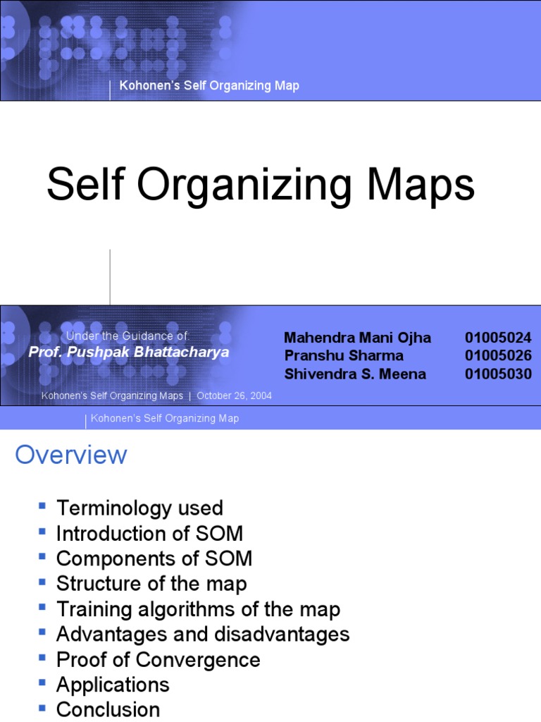 Self Organizing Maps | PDF | Applied Mathematics | Cybernetics