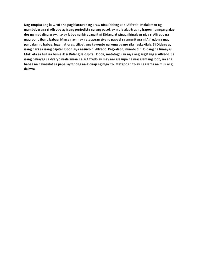 Kulang Sa Dilig Pdf