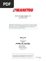 Manitou Fault Codes List | PDF