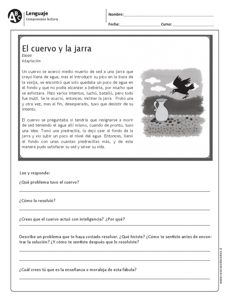 El Cuervo y La Jarra | PDF