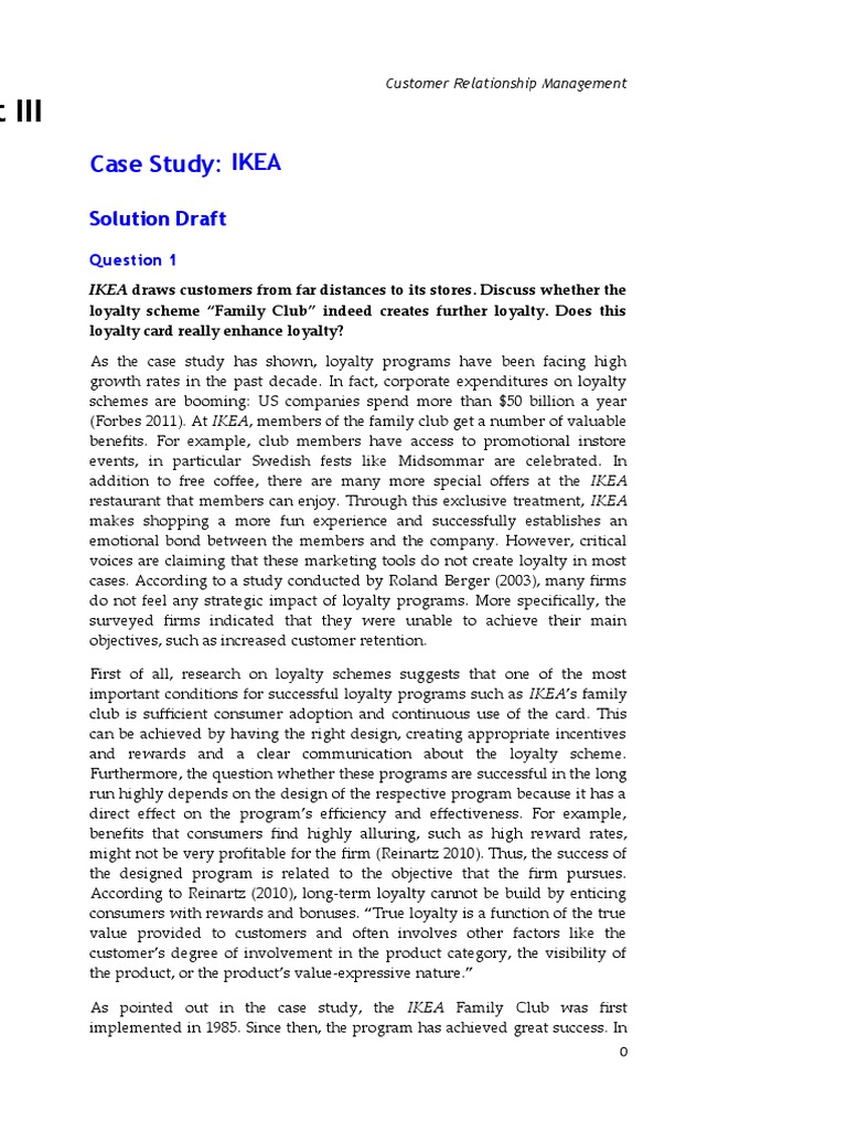 Chapter+16 IKEA Case+Study+Solution | PDF | Retail | Brand