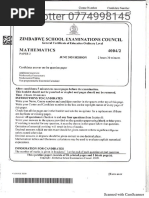 Zimsec June 2020 O'Level Maths Marking Scheme: 0774236872 SYTECH ...