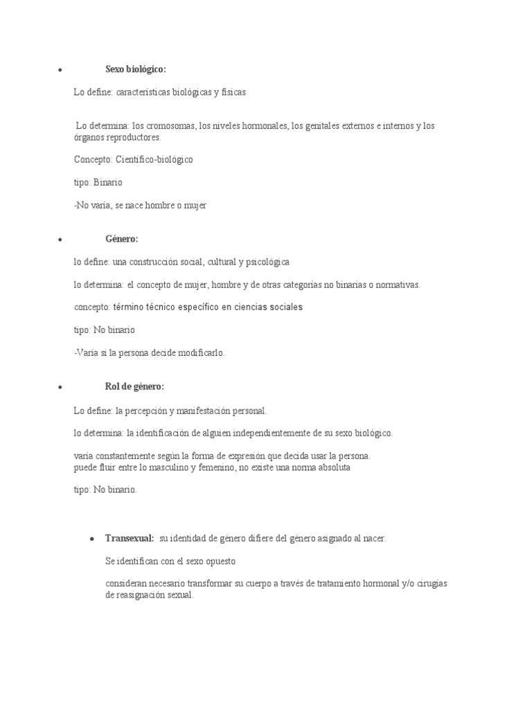 Sexualidad, Identidad de Genero | PDF | Estudios LGBTQIA+ | Transgénero