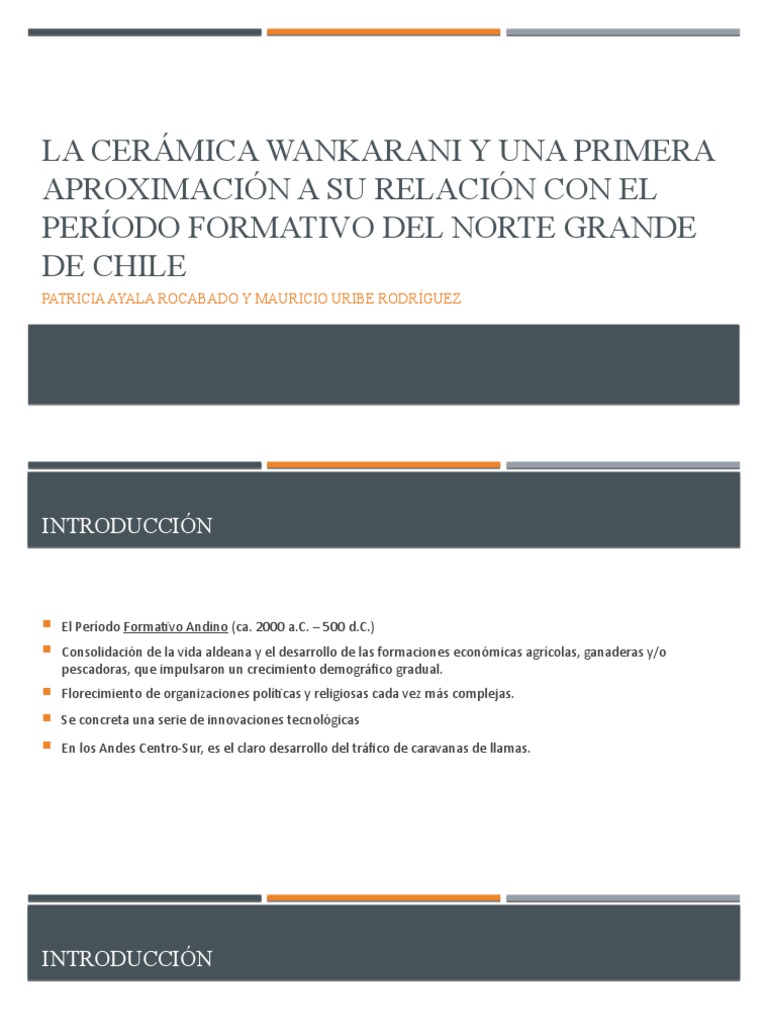 Wankarani | PDF | cerámica | Cerámica