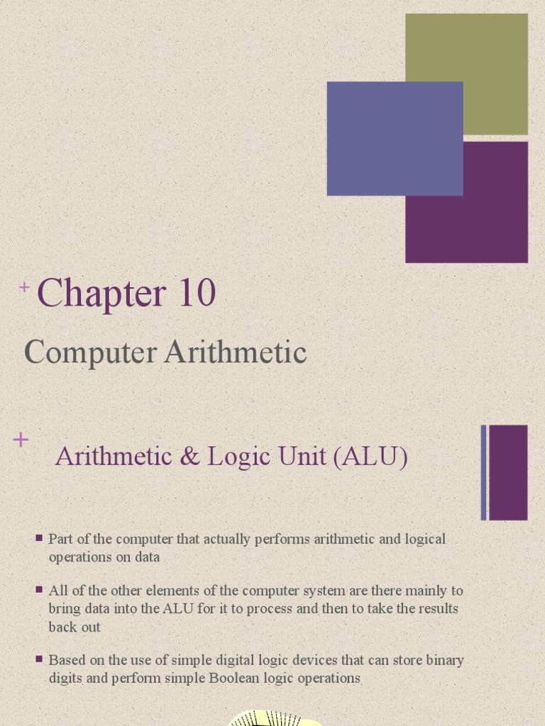 Computer Arithmetic | PDF | Subtraction | Computer Engineering