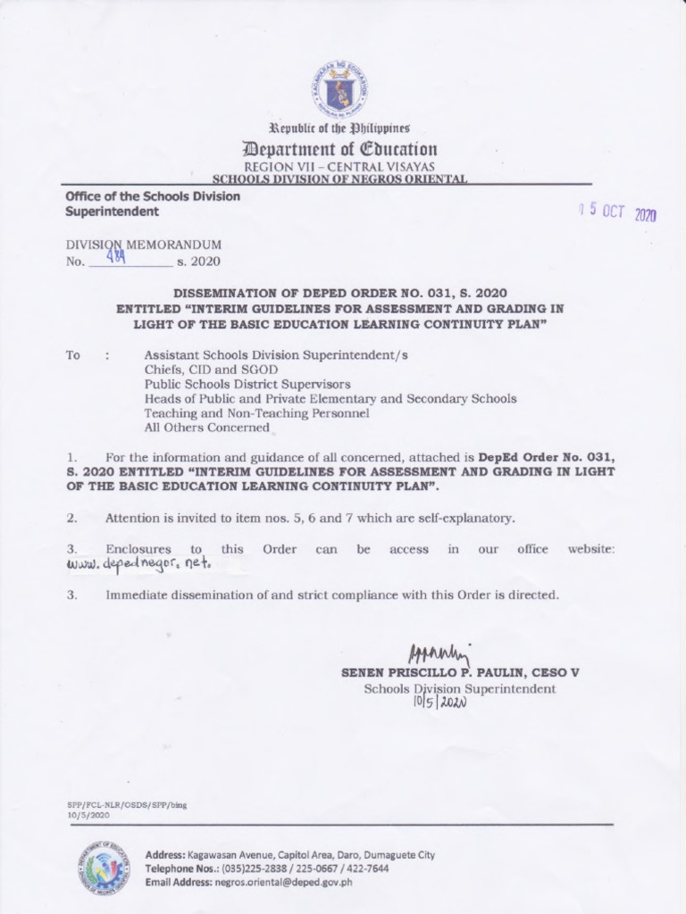 Modified Grading | PDF | Educational Assessment | Learning