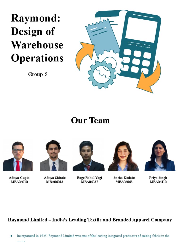Raymond Warehouse Group 5 | PDF | Warehouse | Inventory